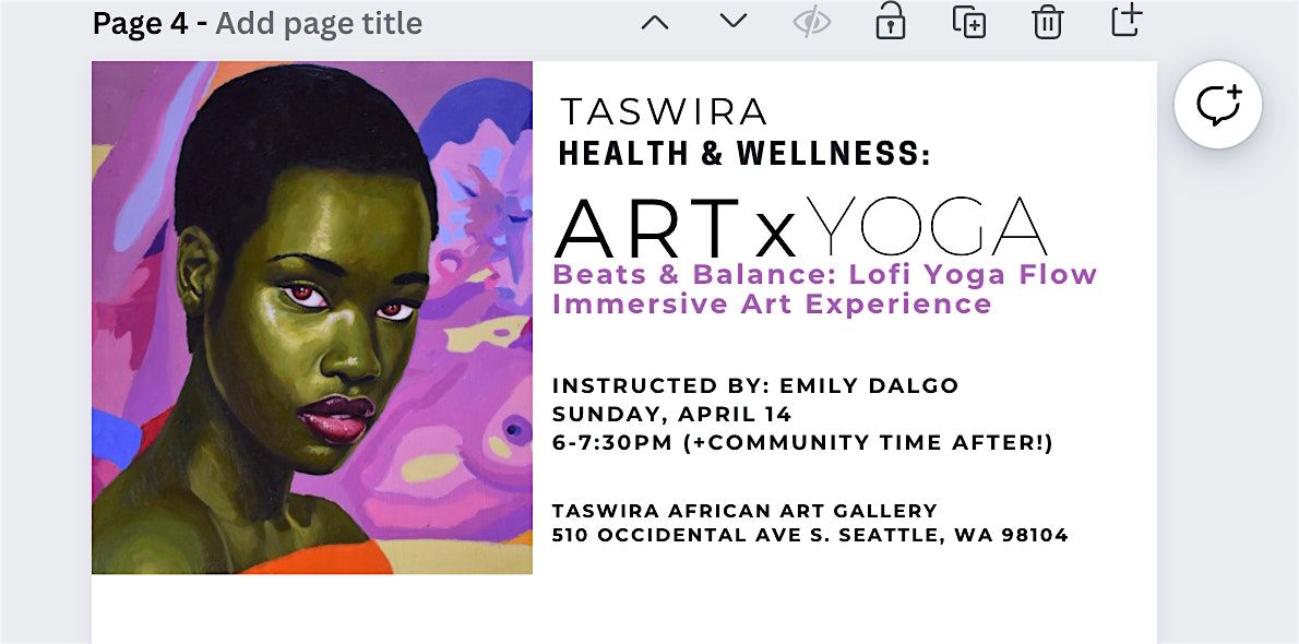 ART x YOGA : Beats & Balance Lofi Yoga Flow and Immersive Art ...