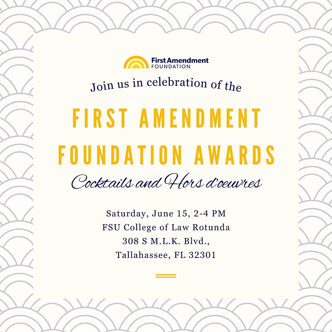 First Amendment Foundation Awards, 308 S Martin Luther King Jr Blvd ...