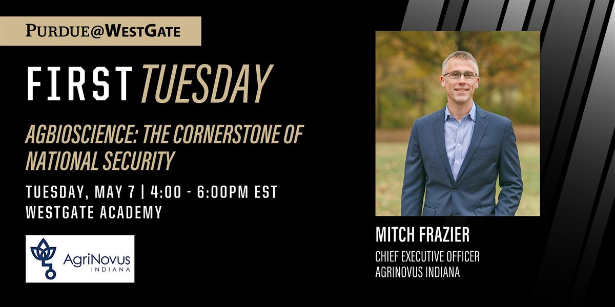 Agbioscience: The Cornerstone of National Security, WestGate Academy ...