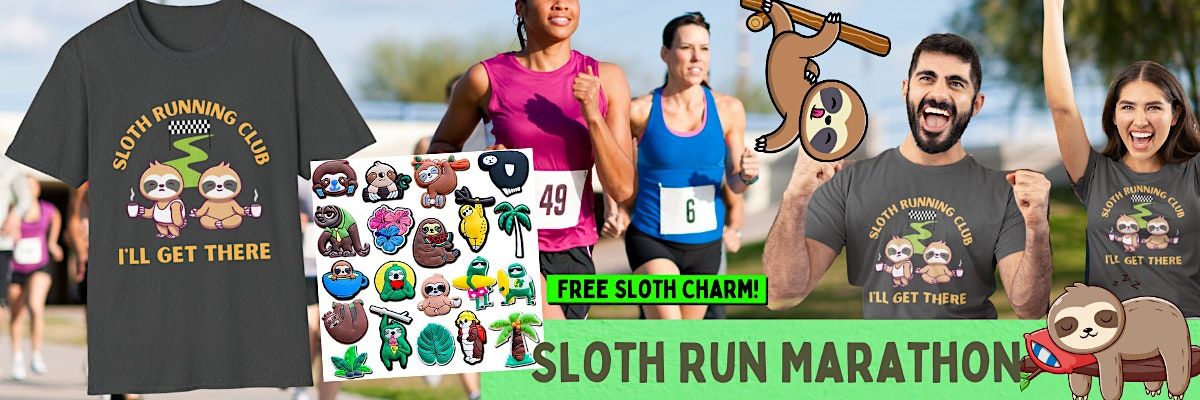 Sloth Running Club MIAMI, Alison Park, Miami Beach, March 23 2024 ...