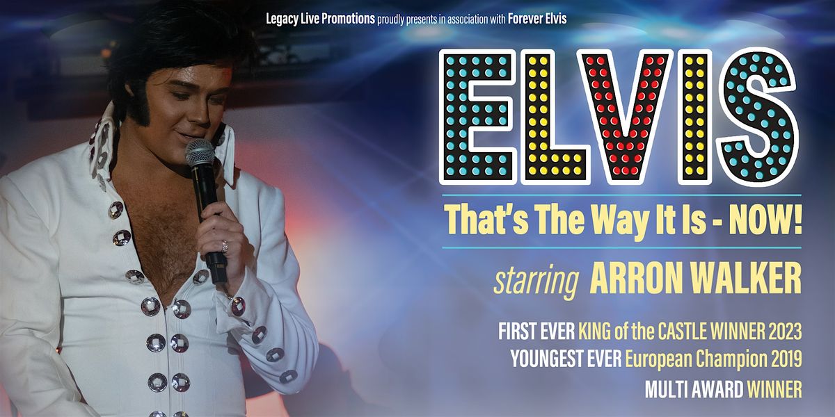 FOREVER ELVIS -The Ultimate Tribute Experience!, Jubilee Central ...