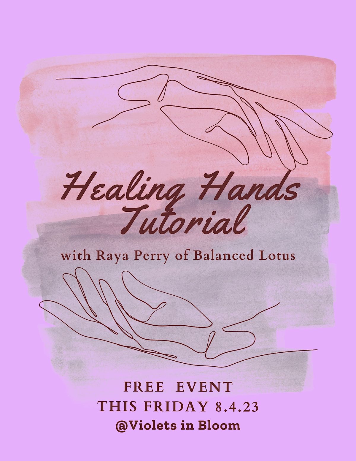 Explore the Art of Healing Hands with Raya Perry, 7906 High School Rd ...