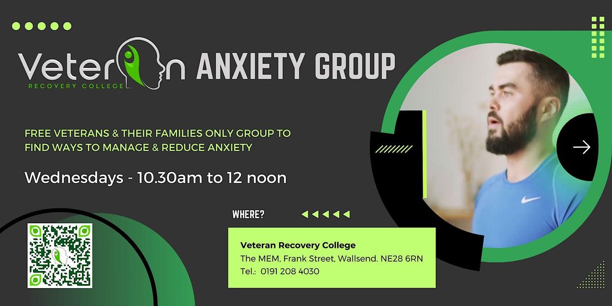 Anxiety Group for Veterans and Their Families, The MEM, Wallsend, 6 ...