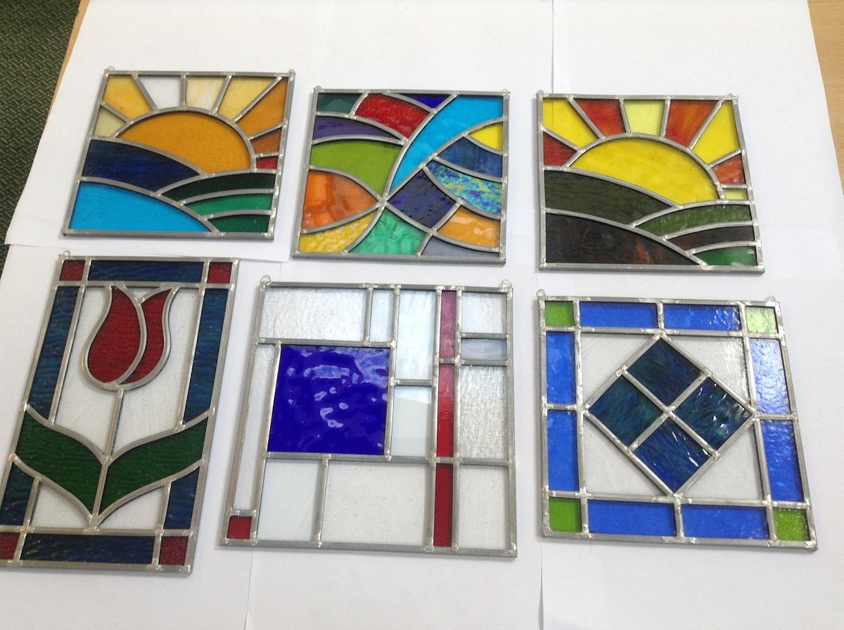 Traditional Stained Glass Workshop, Hub, Sleaford, 10 February 2024 ...
