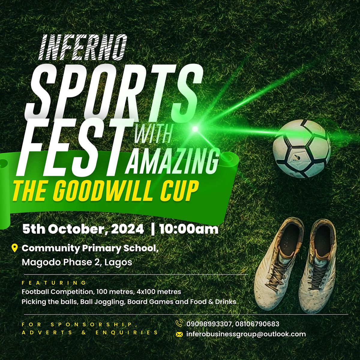 Inferno Sports Festival with Amazing 3.0, Community primary school ...