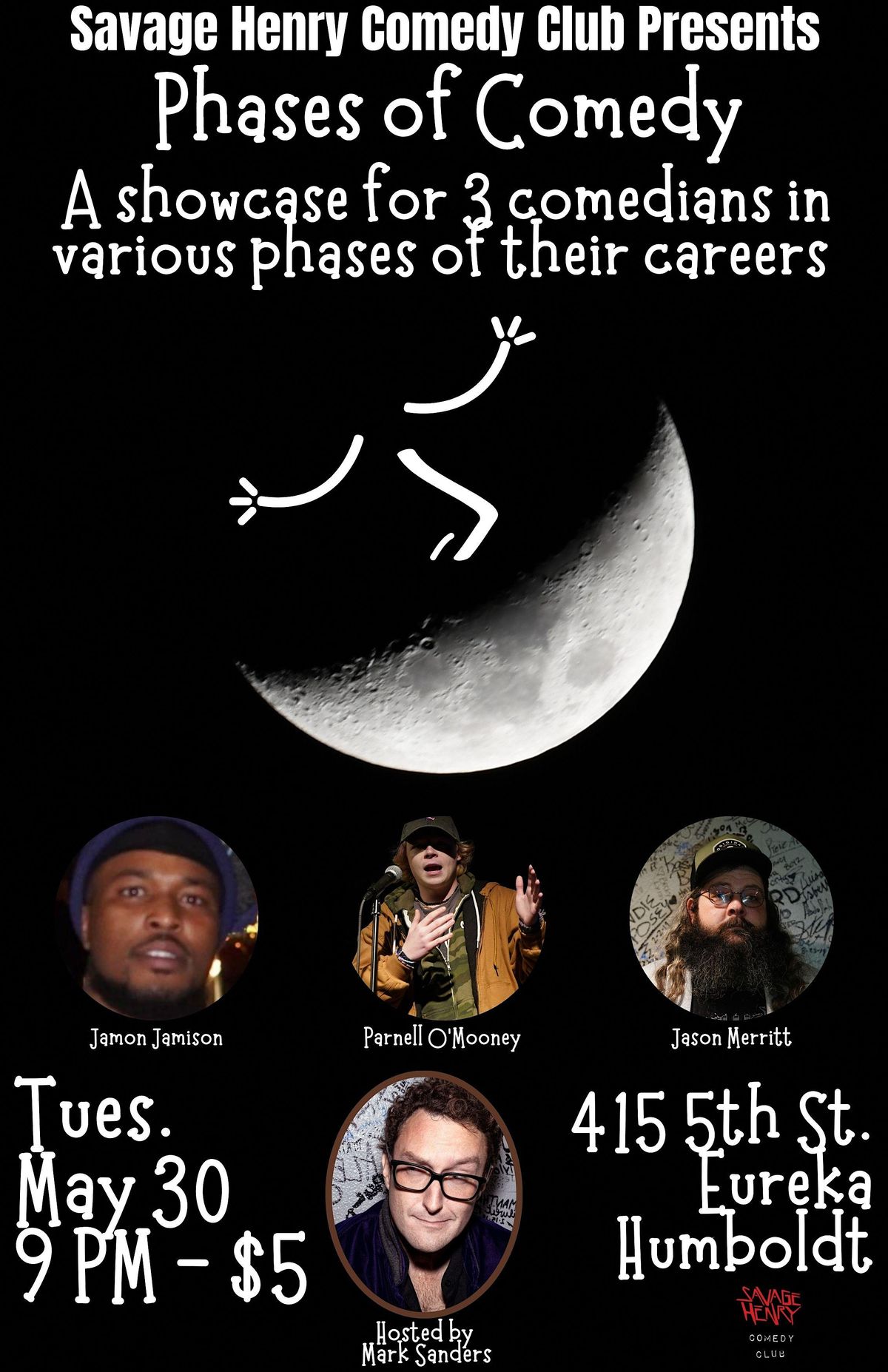 Phases of Comedy 2, Savage Henry Comedy Club, Eureka, 30 May 2023 ...