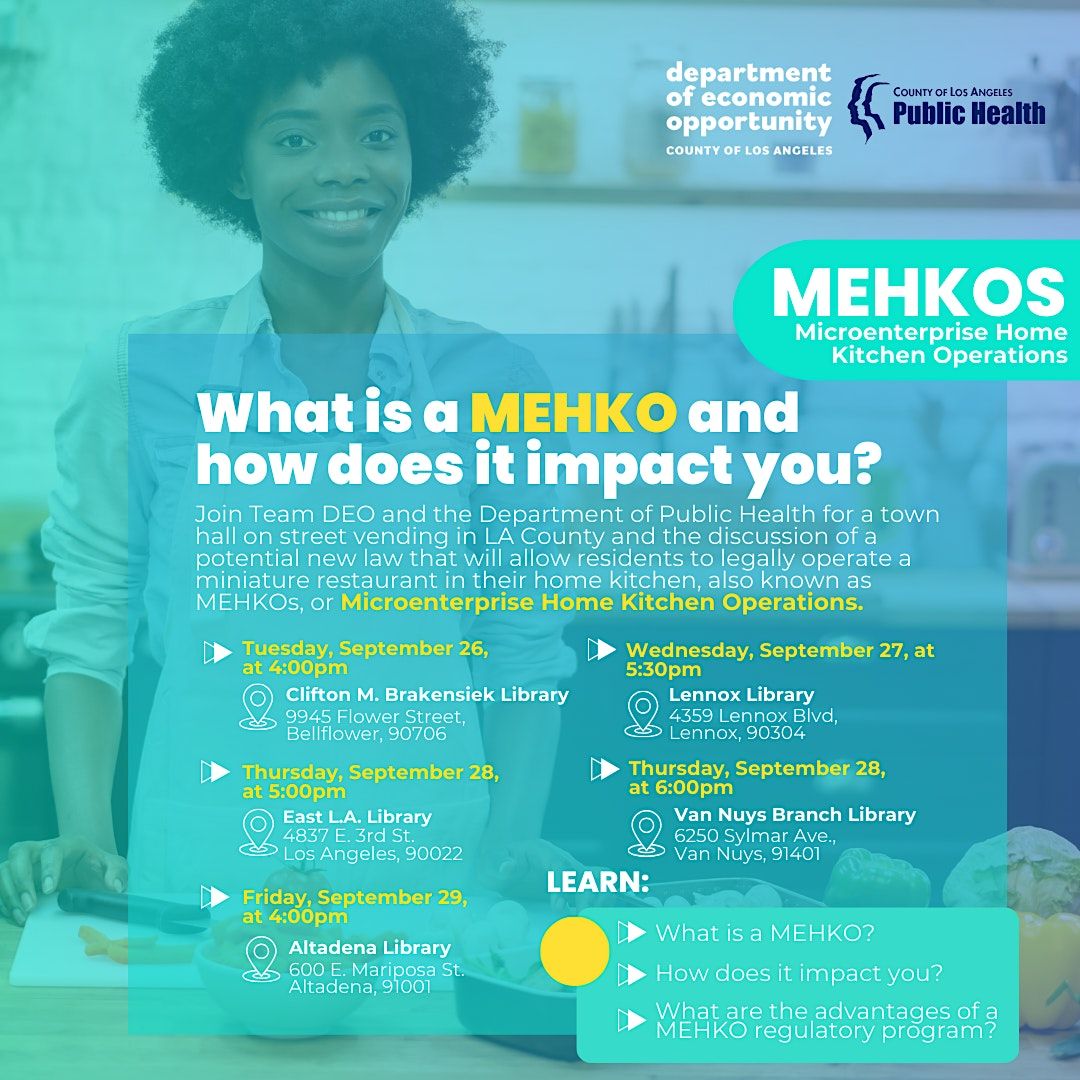 Permiso para Operaciones de Cocina Doméstica (MEHKO) - Sesión ...