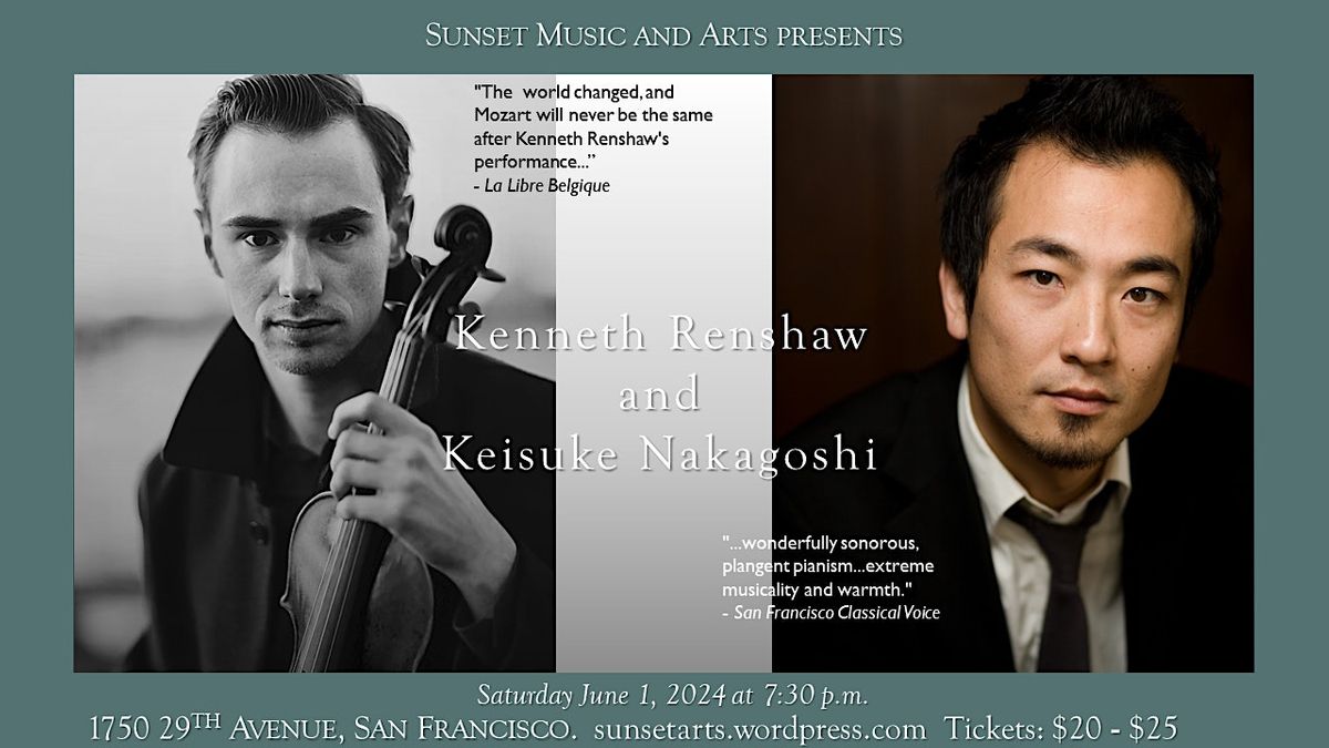 Kenneth Renshaw and Keisuke Nakagoshi in concert, Episcopal Church of ...