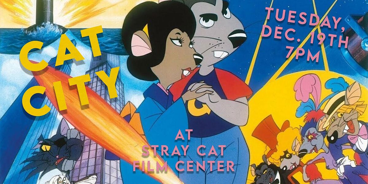 CAT CITY (1986), Stray Cat Film Center, Kansas City, December 19 2023 ...