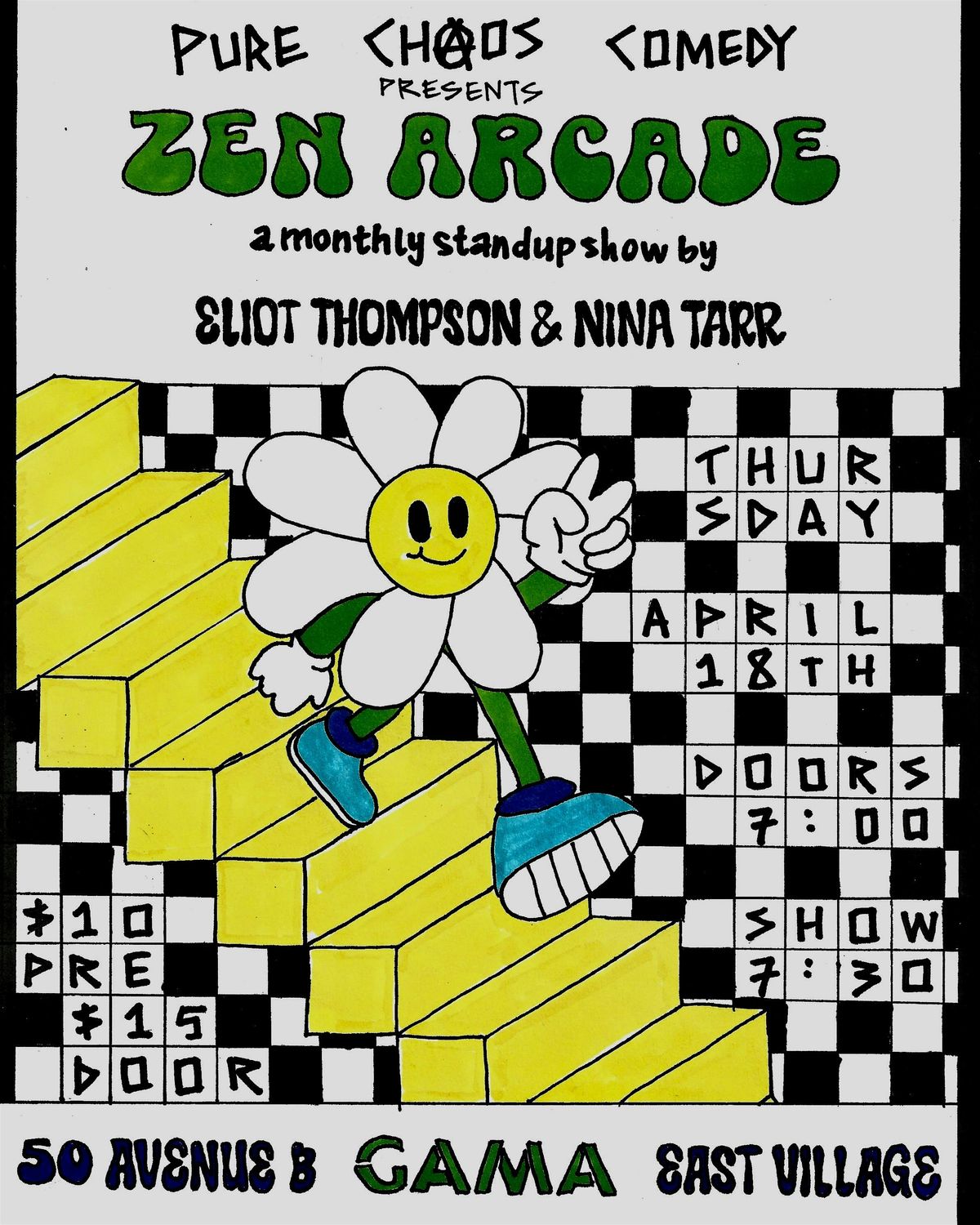 Pure Chaos presents: Zen Arcade by Eliot Thompson & Nina Tarr, GAMA ...