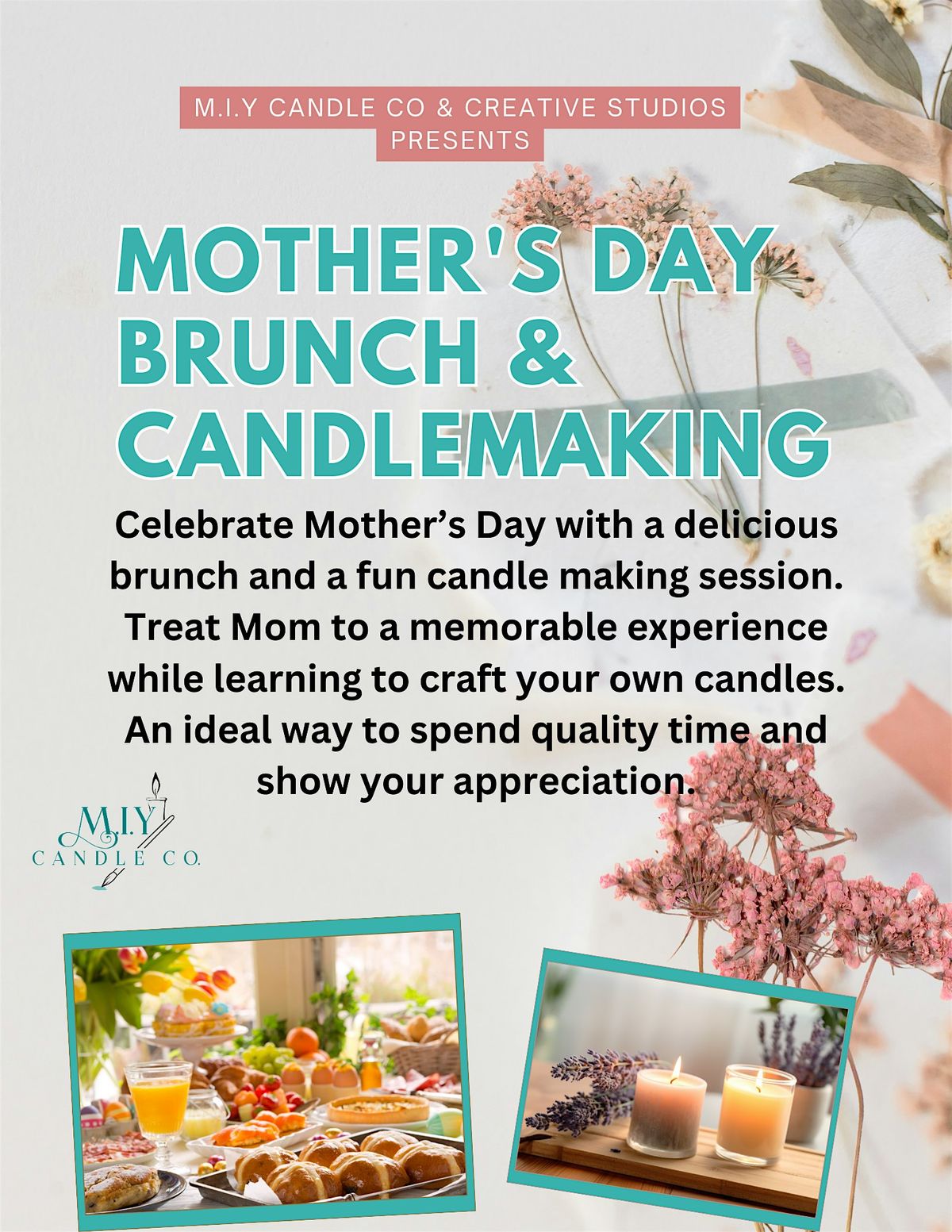 Mothers Day Candle Making Brunch, 715 Frederick Rd 1st floor, Catonsville, 5 May 2024 | AllEvents.in