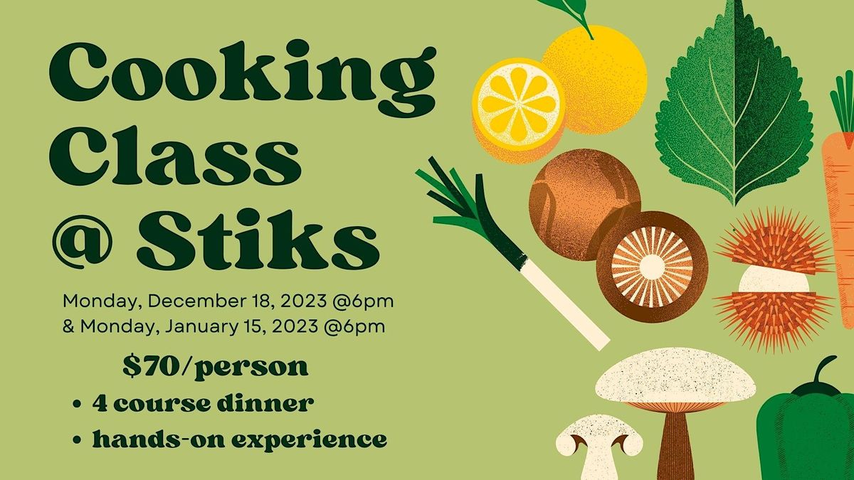 Asian Cooking Class @ Stiks Restaurant, Stiks, Sarasota, 18 December to ...