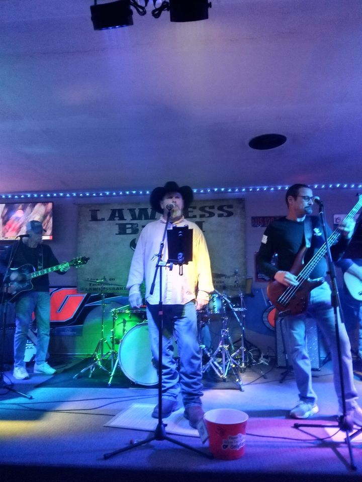 LAWLESS BAND IS BACK AT TRIPLE B & PUTTING THE "DRIVE" IN YOUR COUNTRY ...