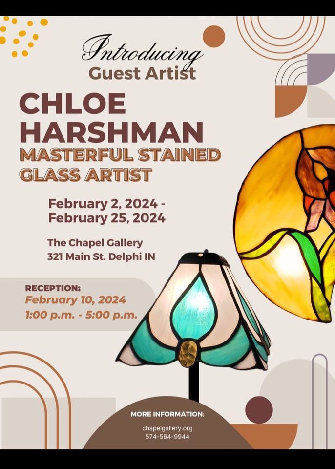 Chloe Harshman visiting exhibit, Chapel Gallery, Delphi, 10 February ...