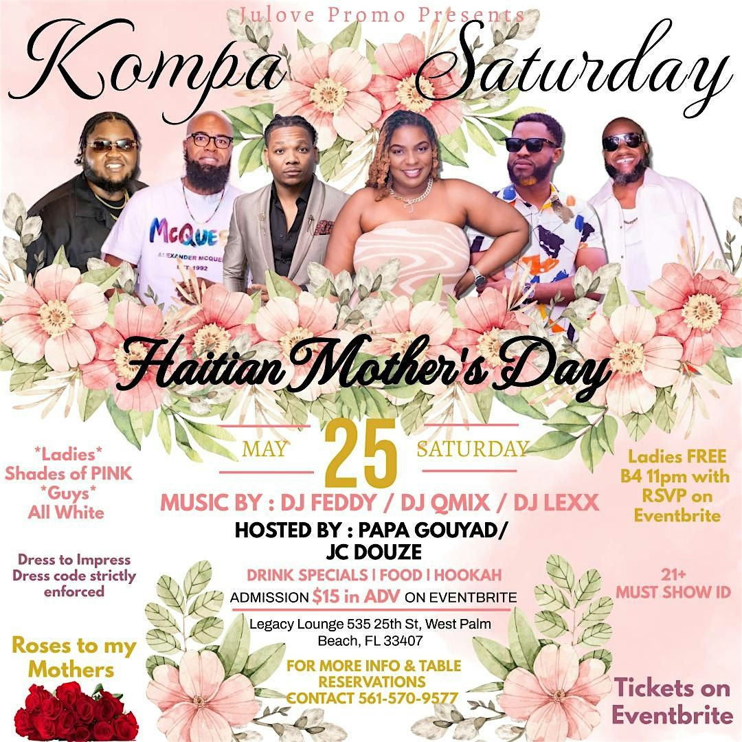 Kompa Saturday, Legacy Lounge & Restaurant, 25th Street, West Palm ...