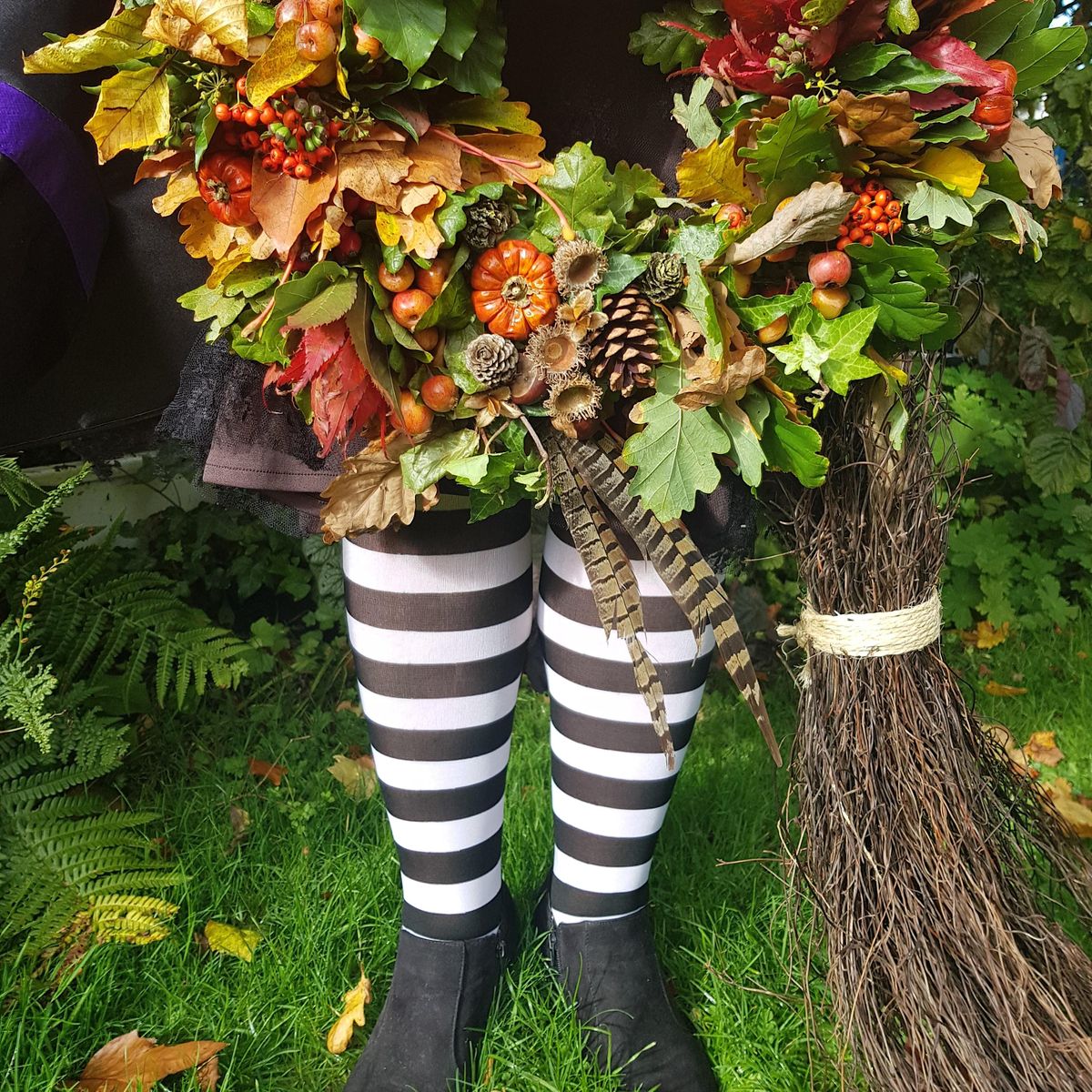 Gardening Lady HALLOWEEN /AUTUMN Wreath Making Wor, Gardening Lady ...