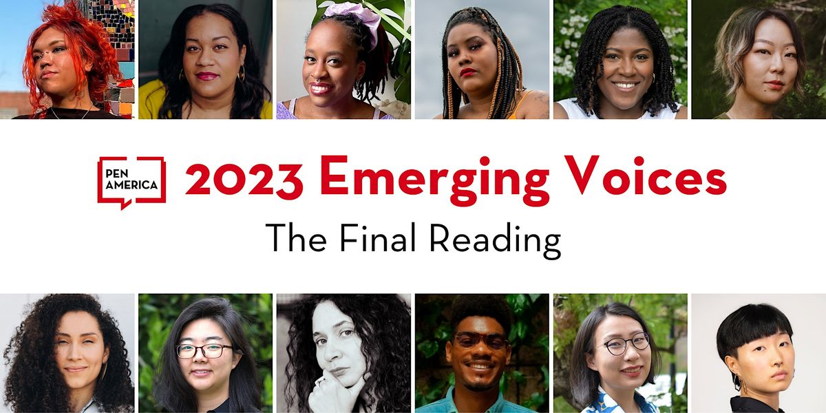 [Virtual] 2023 Emerging Voices: The Final Reading, October 25 2023 ...