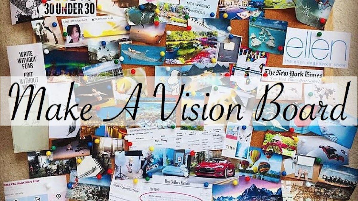 Vision Board / Time Management and Goal Setting, July 22 2023 | Online ...