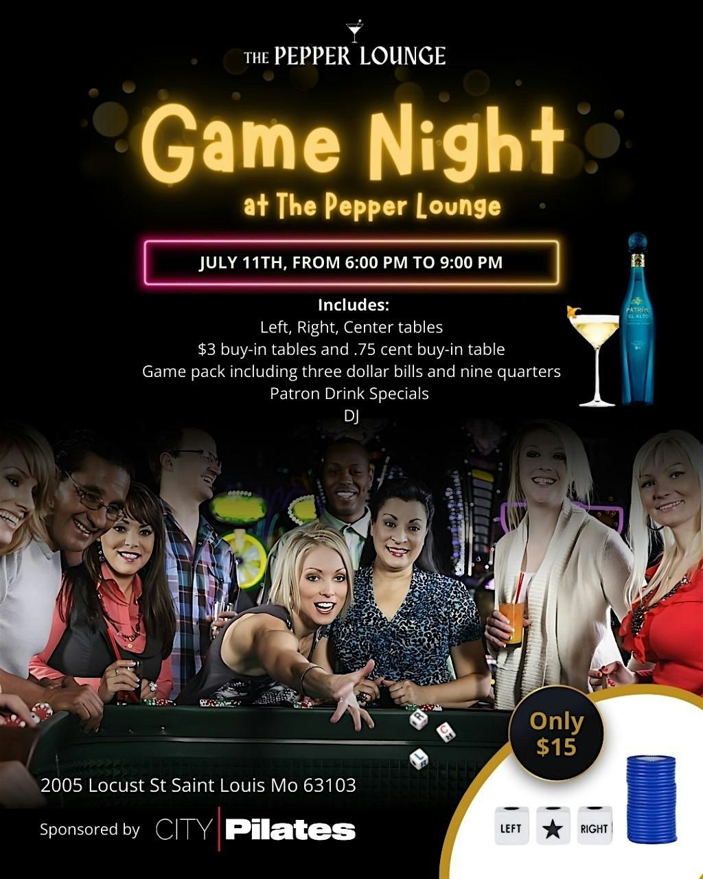 Game Night, The Pepper Lounge, St. Louis, 11 July 2024 | AllEvents.in