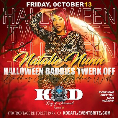 Friday at KOD ATL ..... Natalie Nunn/Ms Cat, OCT 13th!, King Of ...