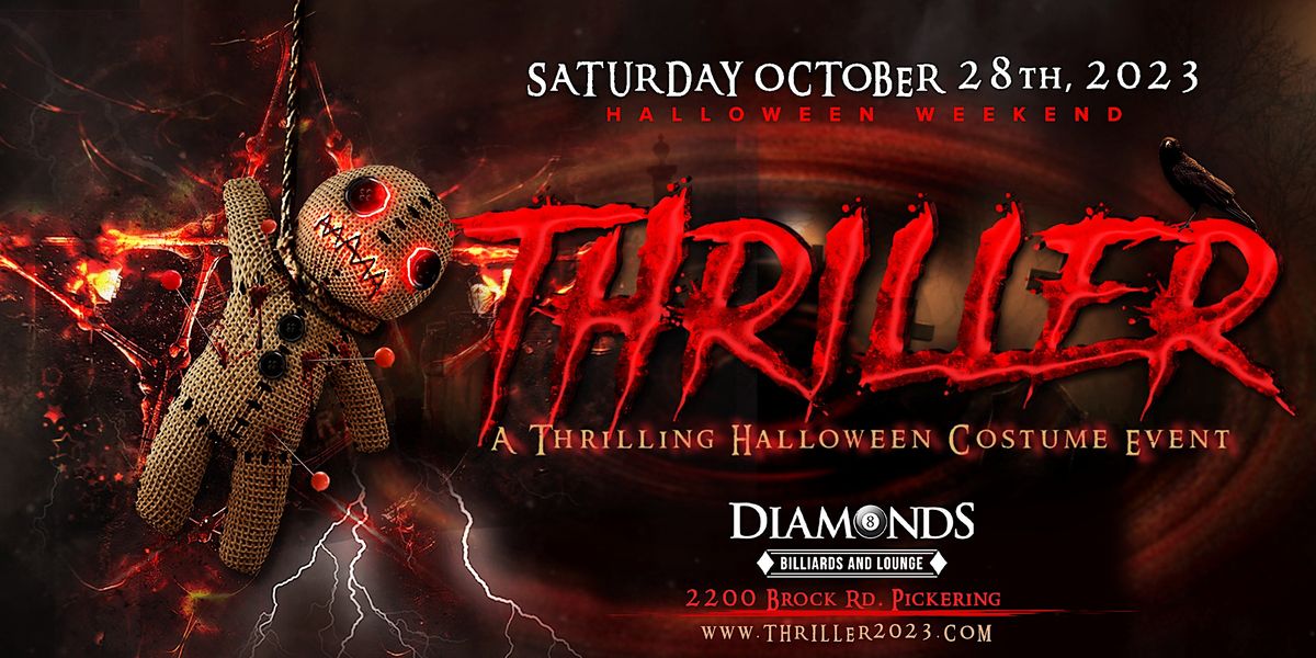 THRILLER 2023 The Halloween Costume Event Inside DIAMONDS LOUNGE ...