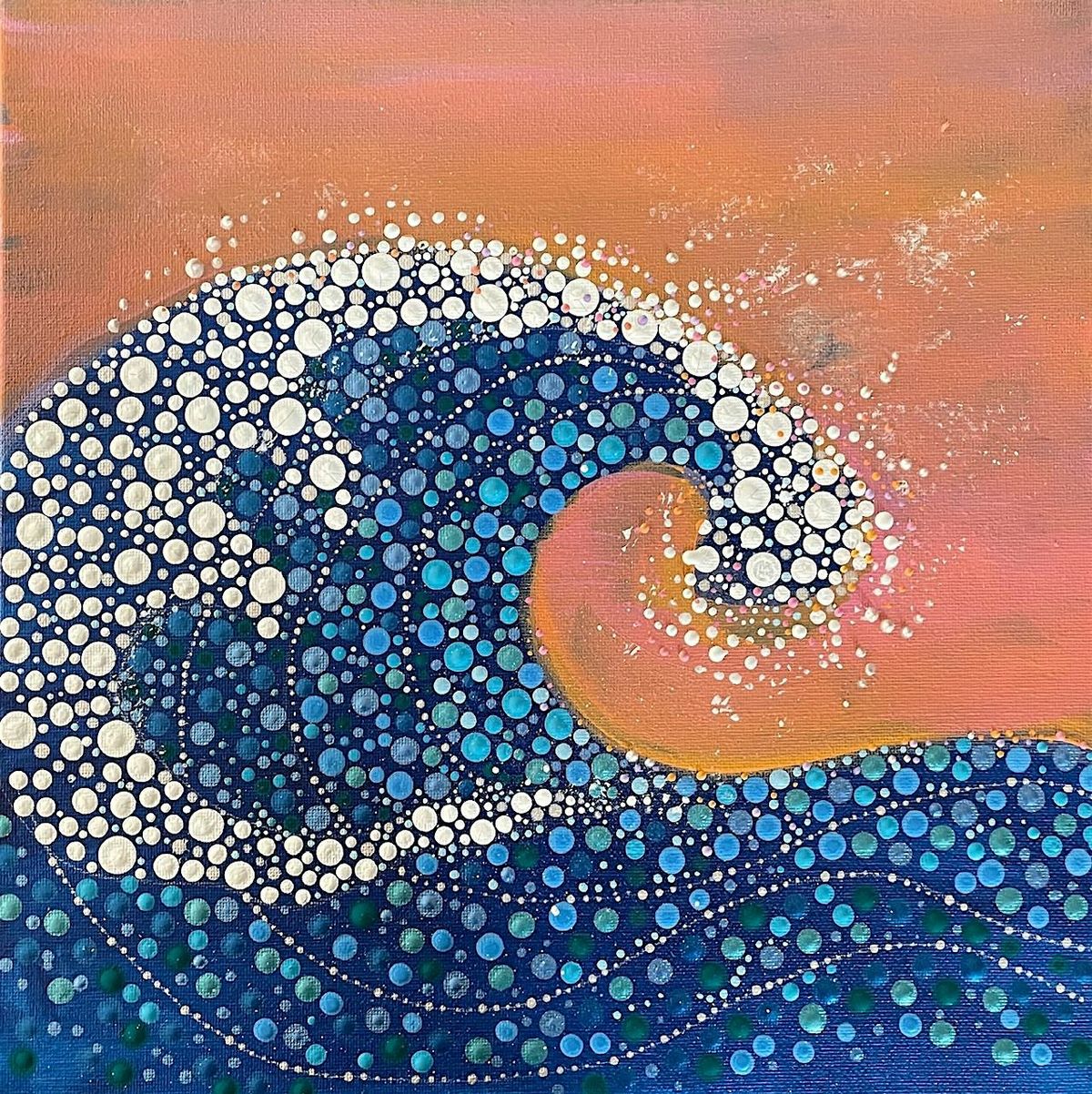 Dive into the Art of Dotting: Cresting Ocean Waves Class!, The Swansea Oakhill Seekonk Grange ...