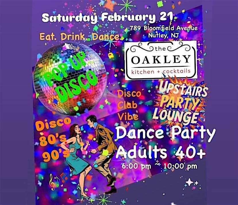 POP UP DISCO ~ Dance Party for Adults 40+ (Disco & Old School Hits ...