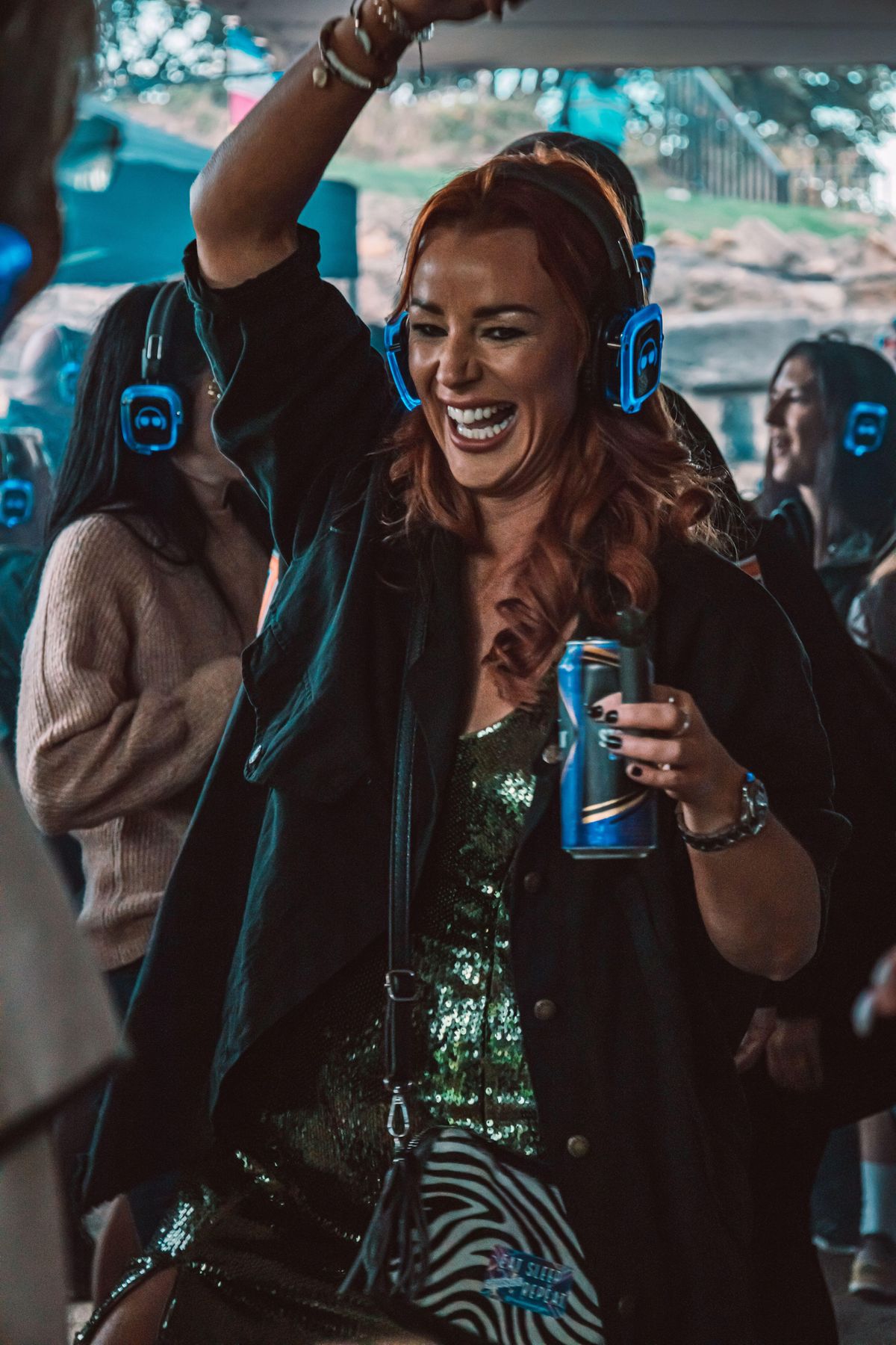 Sunset Silent Disco at the Castle, Pontefract Castle, 18 August 2023 ...