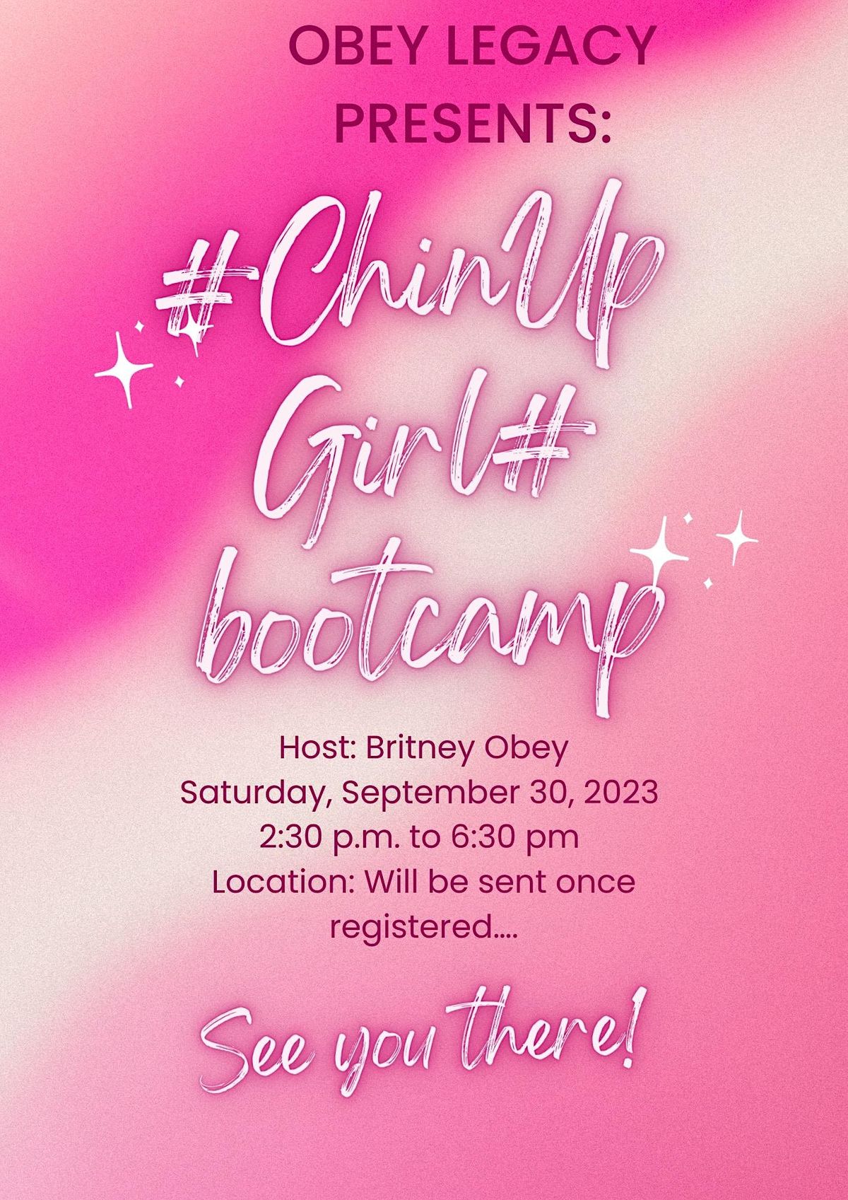 Obey Legacy Presents To You: #CHINUPGIRL, Houston, 30 September 2023 ...