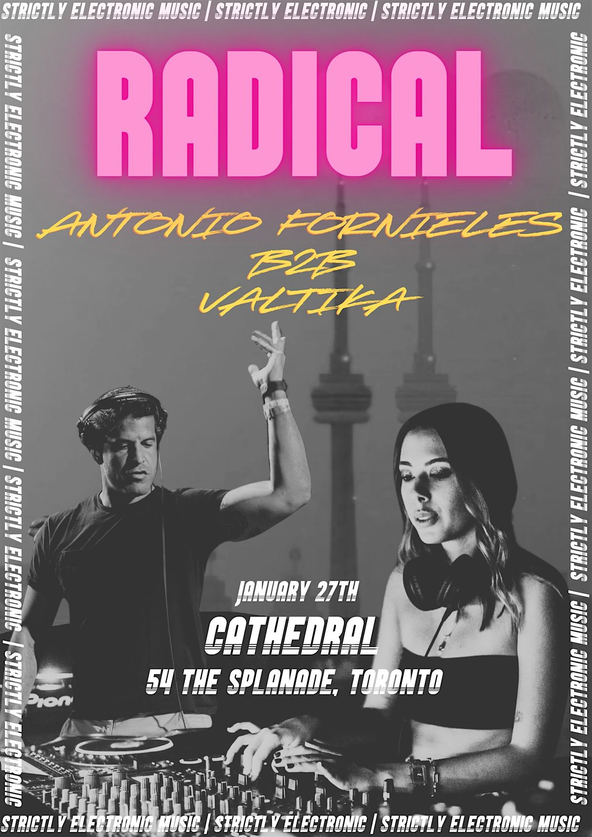 RADICAL, Bar Cathedral, Toronto, 27 January to 28 January | AllEvents