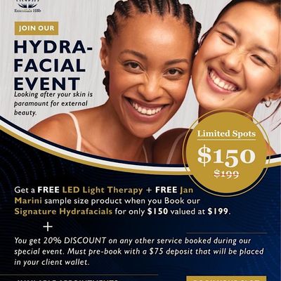 Essentials Health & Beauty Bar. Hydrafacial Event!, Phenix Salon suites ...