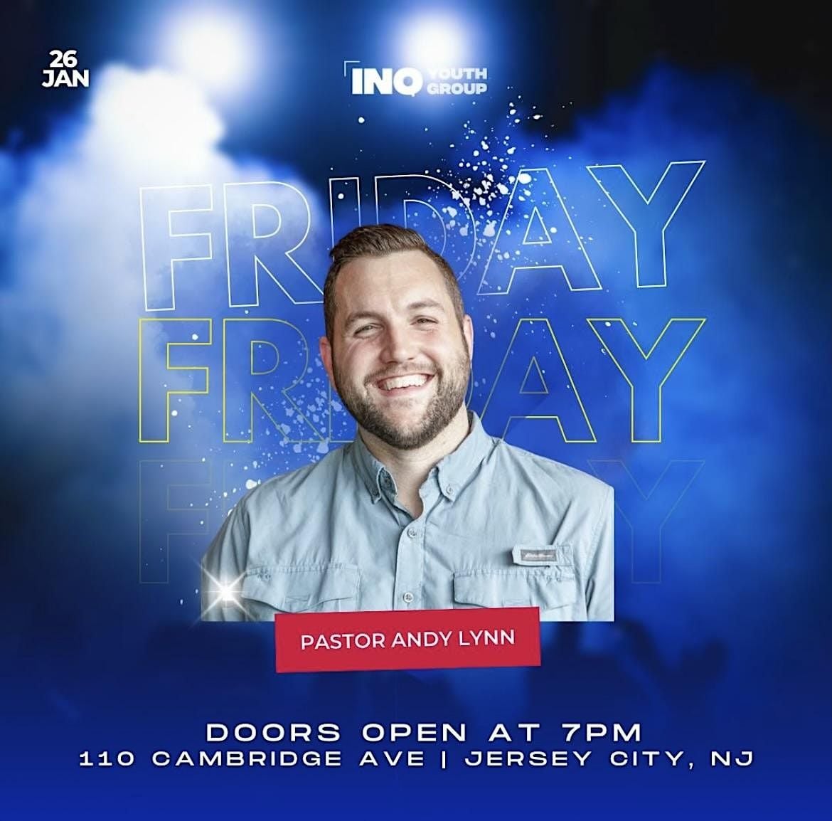 INO Youth Service with Pastor Andy Lynn, Hope Center Tabernacle, Jersey ...