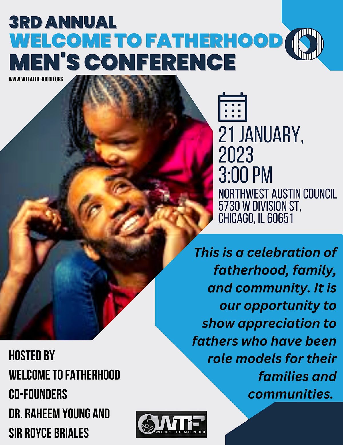 WTF Mens Conference, Northwest Austin Council, Chicago, 21 January 2023 ...