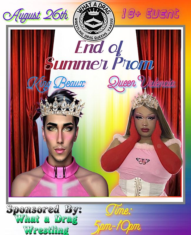 What A Drag Presents: End of Summer Prom, Our Saviour’s Lutheran Church ...
