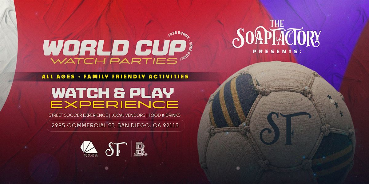World Cup Watch Parties at The Soap Factory, The Soap Factory, San ...
