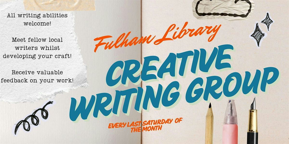 Fulham Library Creative Writing Group, Fulham Library, London, 31 ...