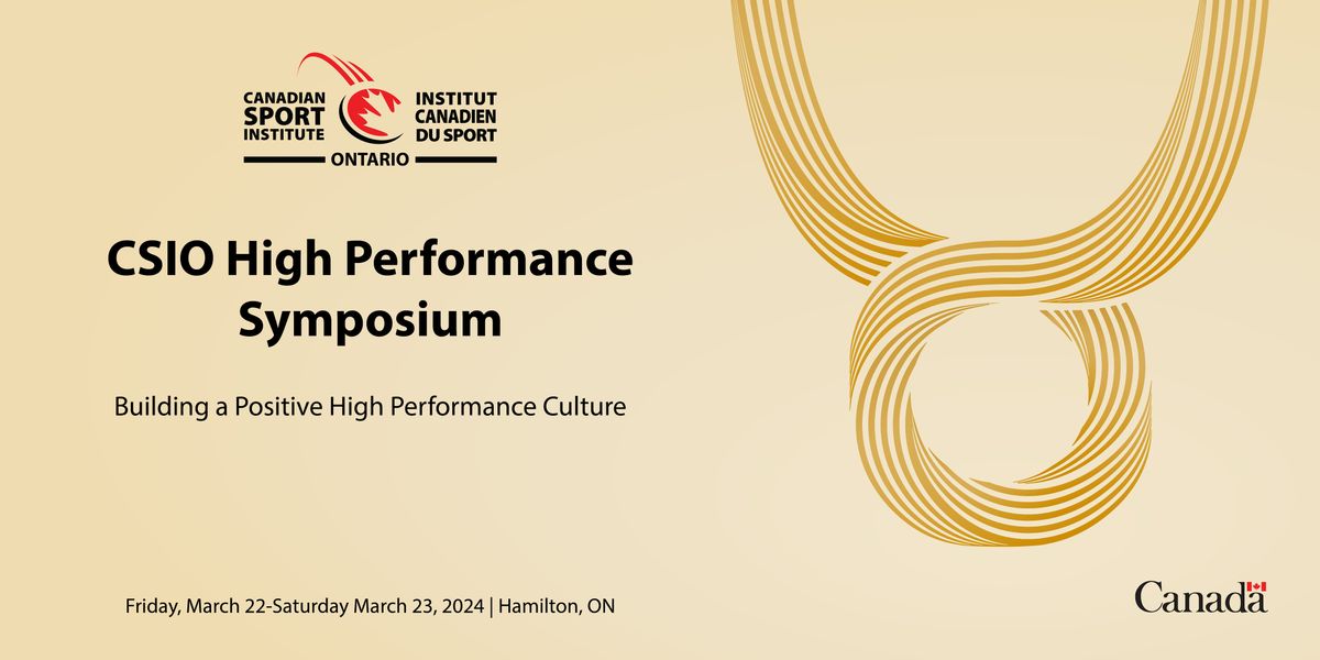 High Performance Symposium: Building a Positive High Performance ...