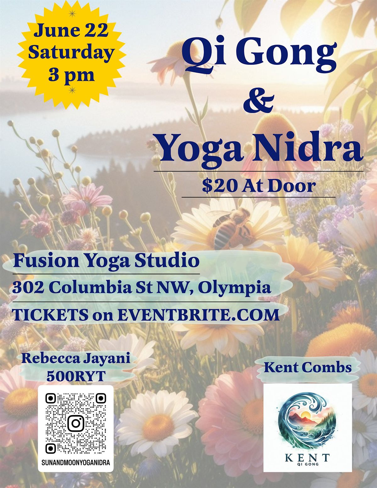 Qi Gong and Yoga Nidra, Fusion Physical Therapy & Pilates, Olympia, 22 ...