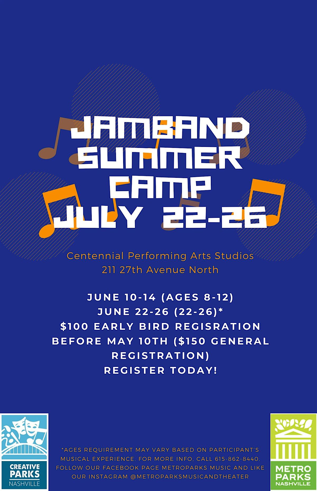 Jamband Summer Camp 2024, 211 27th Ave N, Nashville, 22 July 2024 ...