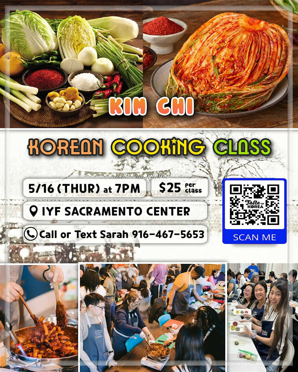 2024 Korean Cooking Class - Kimchi, IYF Sacramento, Investment Circle ...