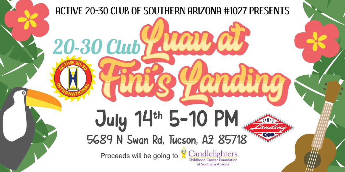 20-30 Club Luau at Finis Landing, Fini's Landing, Tucson, 14 July 2023 ...