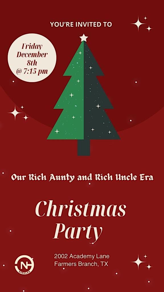 NCH Singles Ministry Christmas Party, 2002 Academy Ln suite 120 ...