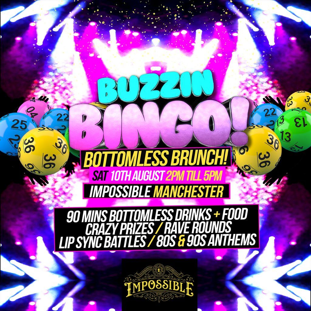 Buzzin Bingo Brunch, IMPOSSIBLE MANCHESTER , 10 August 2024 | AllEvents.in
