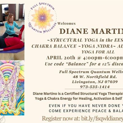 Structural Yoga with Diane Martino in Full Spectrums 24-unit EESystem ...