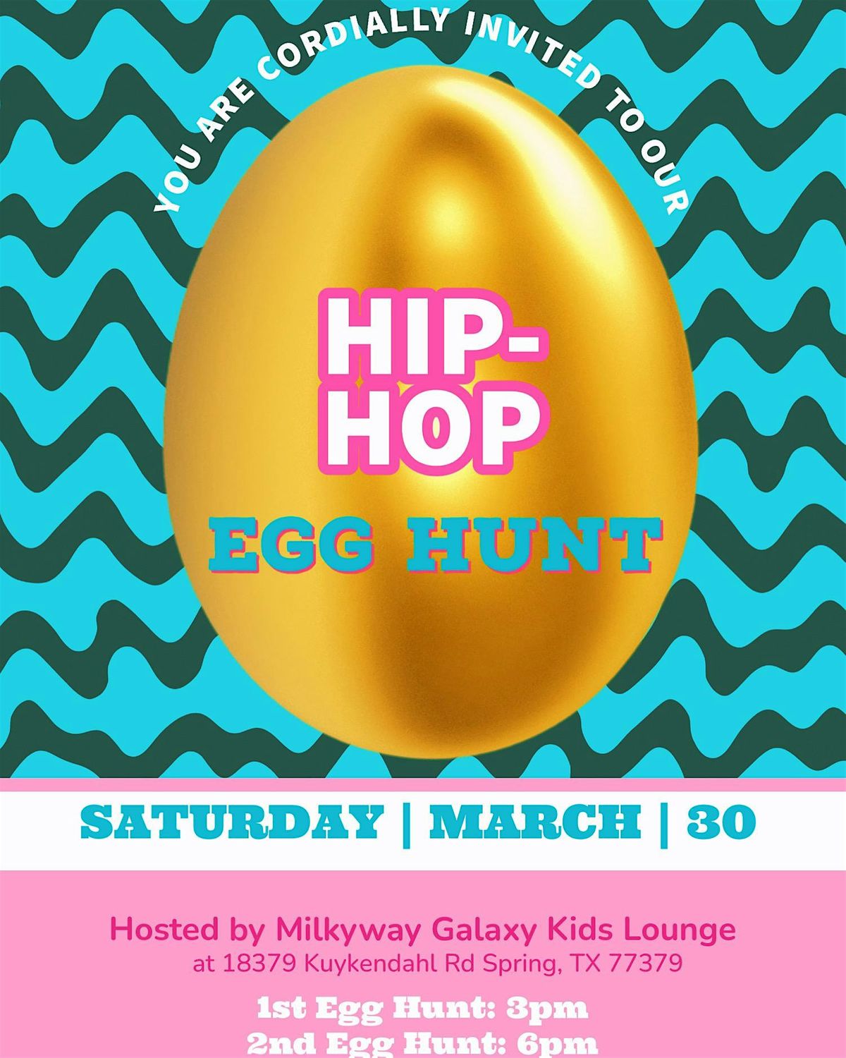 Hip Hop Egg Hunt, Milkyway Galaxy Kids Lounge, Spring, 30 March 2024 ...