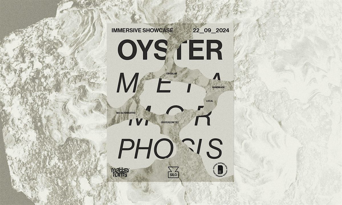 Oyster Metamorphosis: Oyster[Crete] Public Showcase by Matter Forms ...