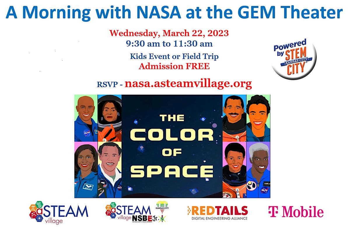 A Morning of STEM at the GEM with NASA and aSTEAM Village NSBE Jr., Gem ...