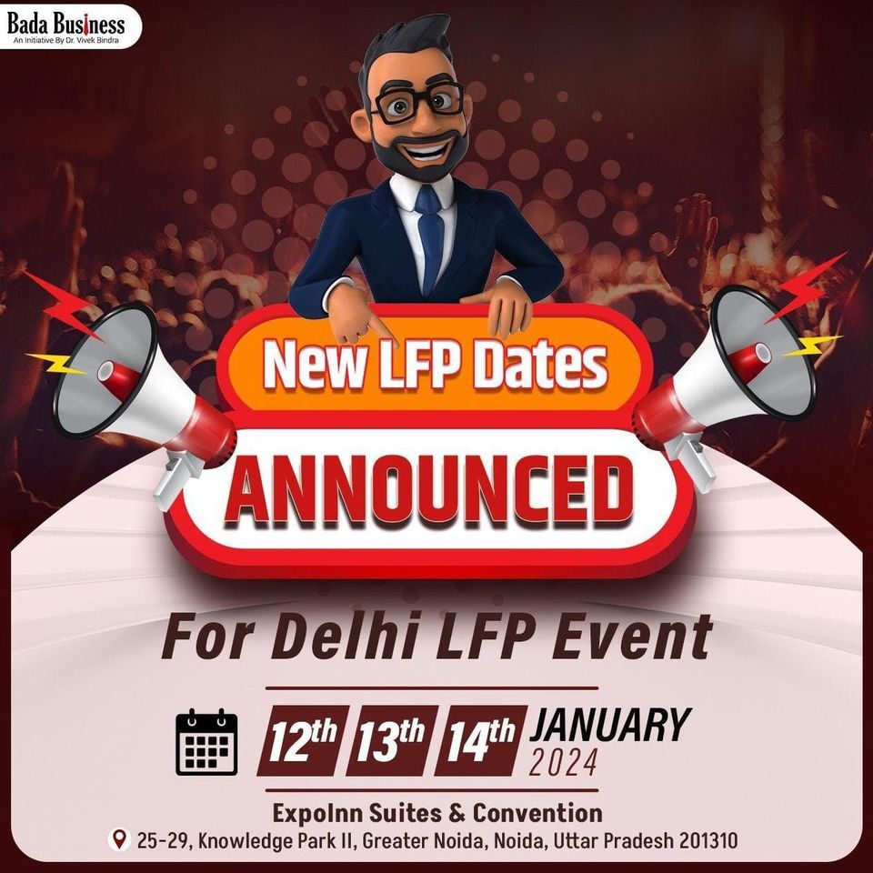 Leadership Funnel Program by Dr Vivek Bindra, Noida/Delhi, January 12 ...