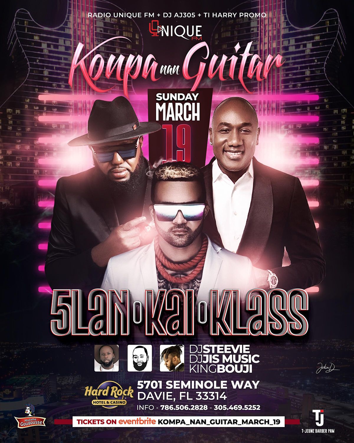 kompa_nan_guitar_march_19, Seminole Way, Davie, 22 February