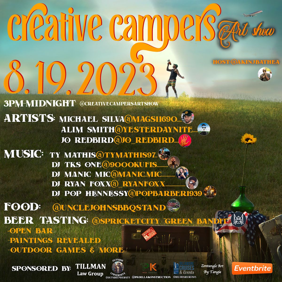 Creative Campers Art Show, Silva Hair and Company, Wilmington, 19 ...